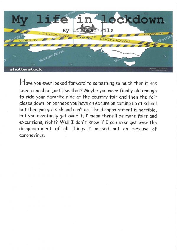 Life in Lockdown: Developing Informative Writing Skills | Seven Steps