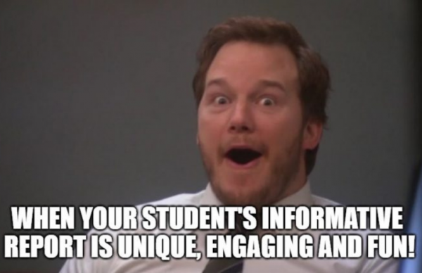 Having Fun with Facts - Informative Writing