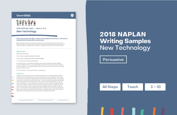 NAPLAN Writing Samples - Seven Steps