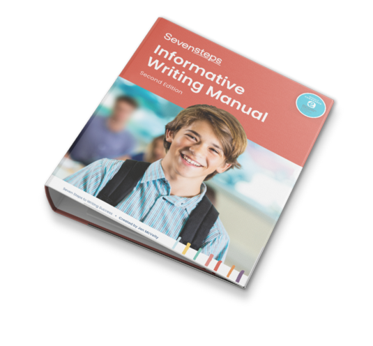 Writing Manuals for narrative, persuasive and informative writing