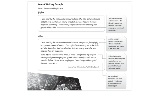 Narrative student writing samples that will blow you away!