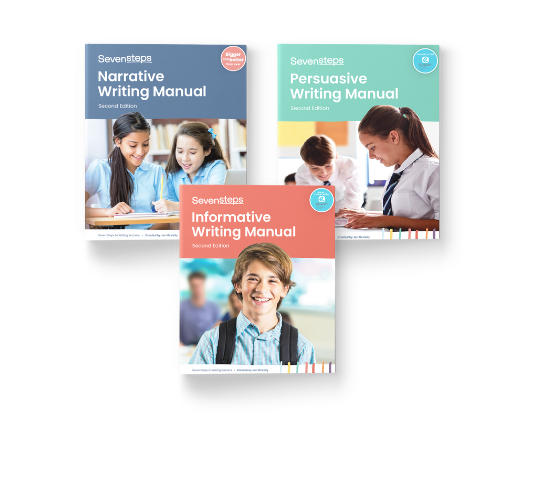 Shop writing resources and training | Seven Steps