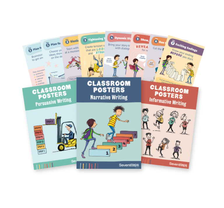 Shop writing resources and training | Seven Steps