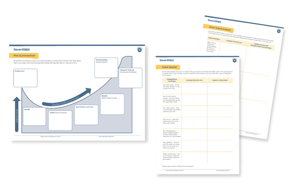 Seven Steps activities for Book Week 2024 - Ideas and activities