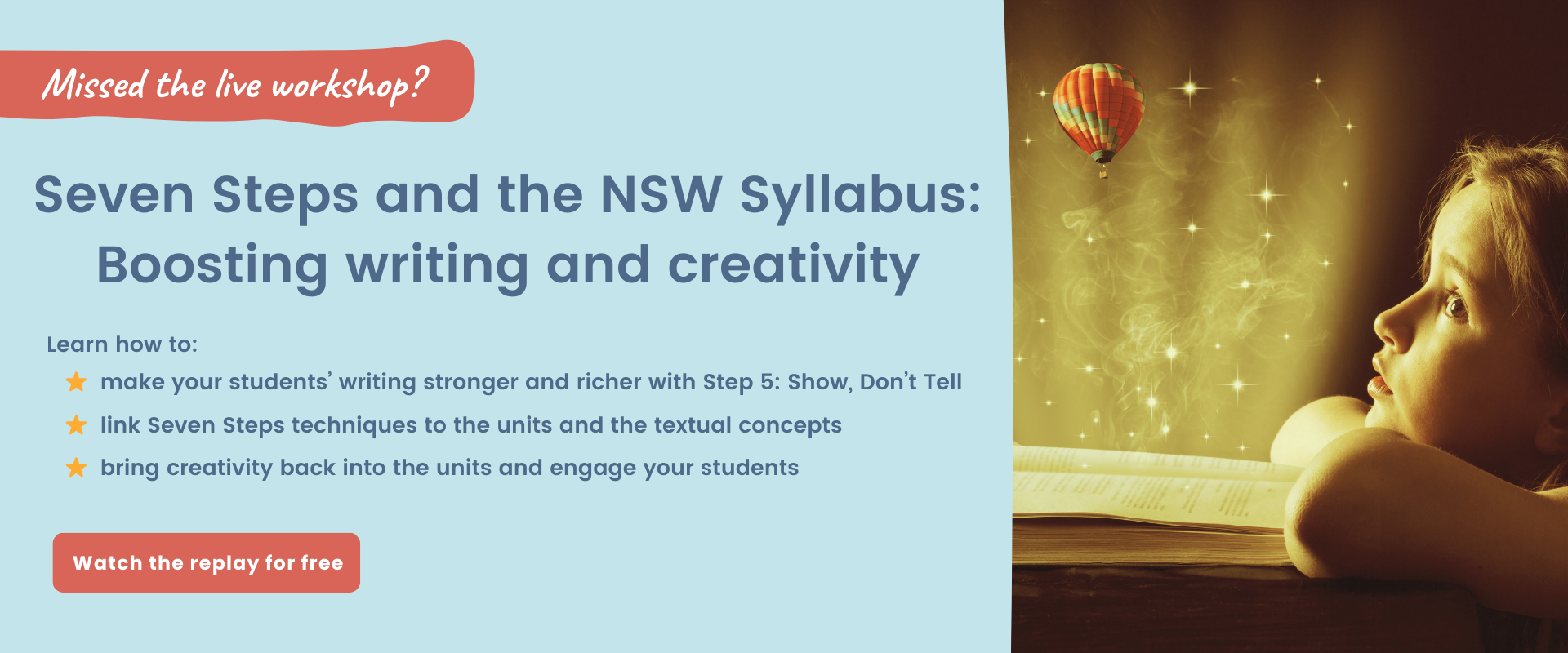 Shop writing resources and training | Seven Steps