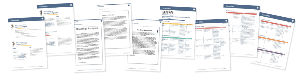 Informative writing examples | Seven Steps to Writing Success