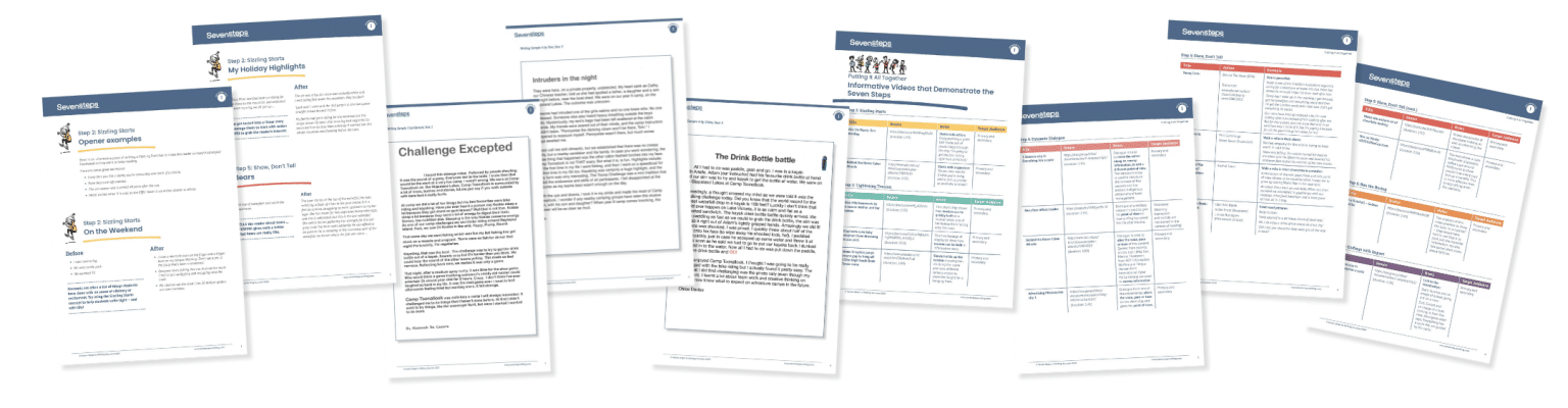 Informative writing examples | Seven Steps to Writing Success